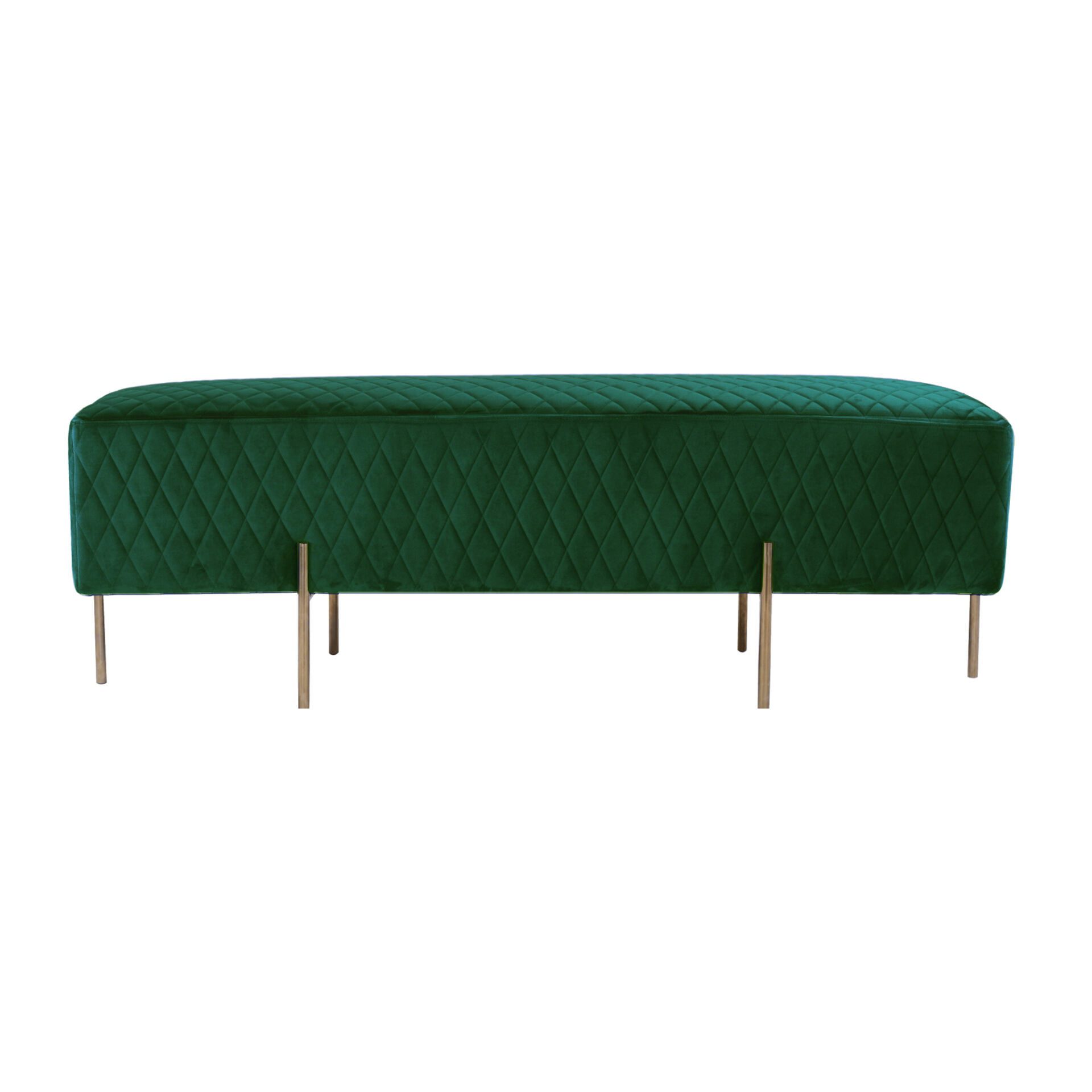Green Bench Ottoman