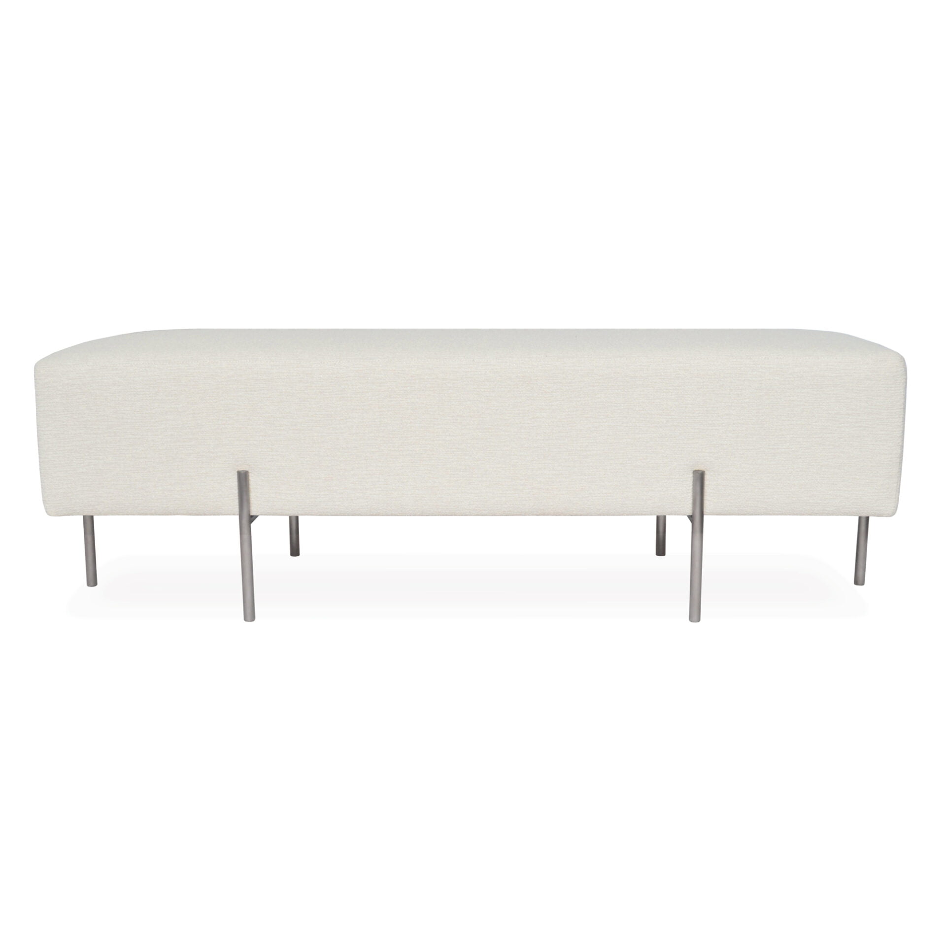 Beige Bench Ottoman