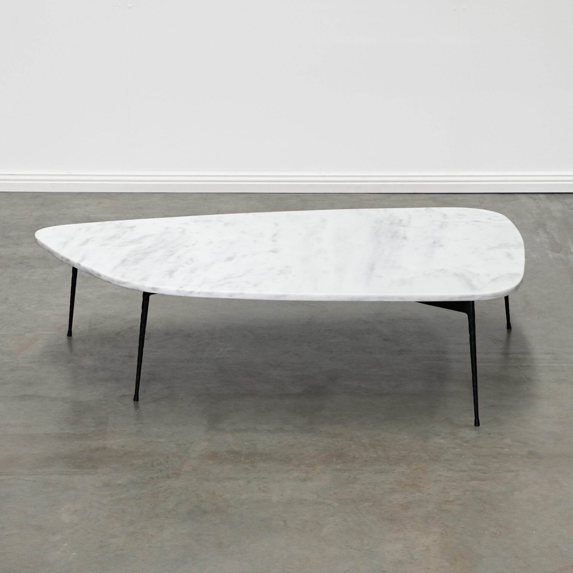 White marble coffee table