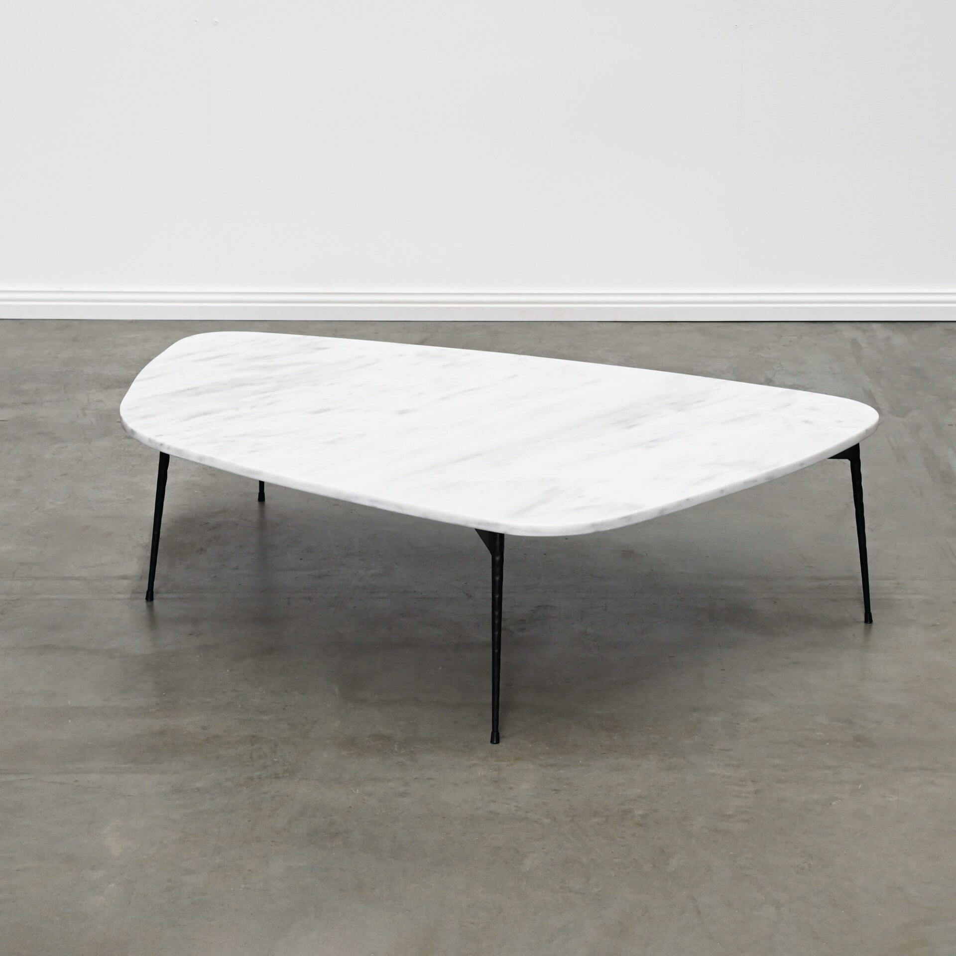 White marble coffee table