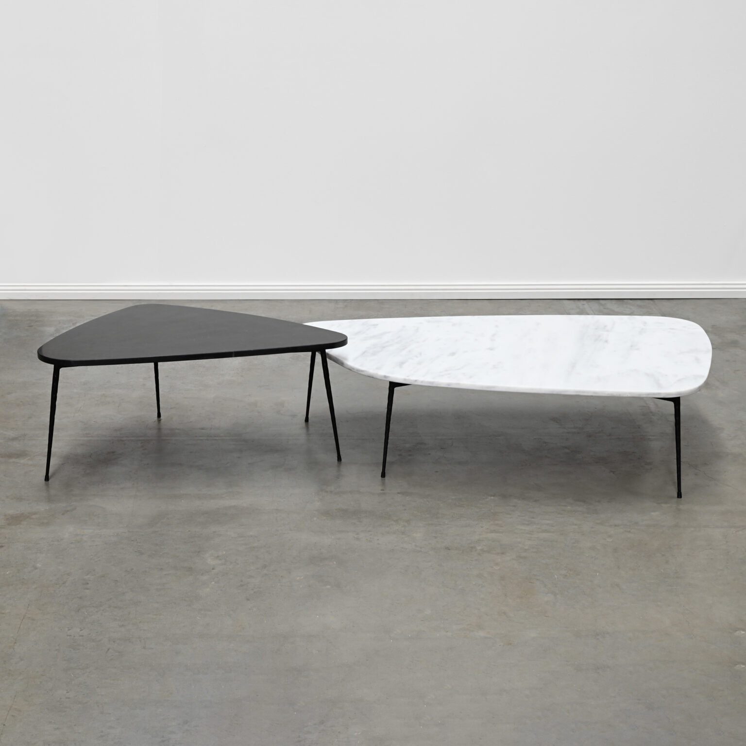 White marble coffee table