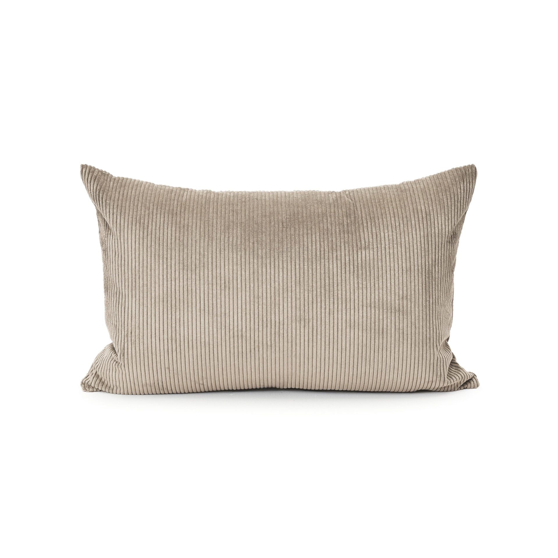 Beige Corduroy Cushion
