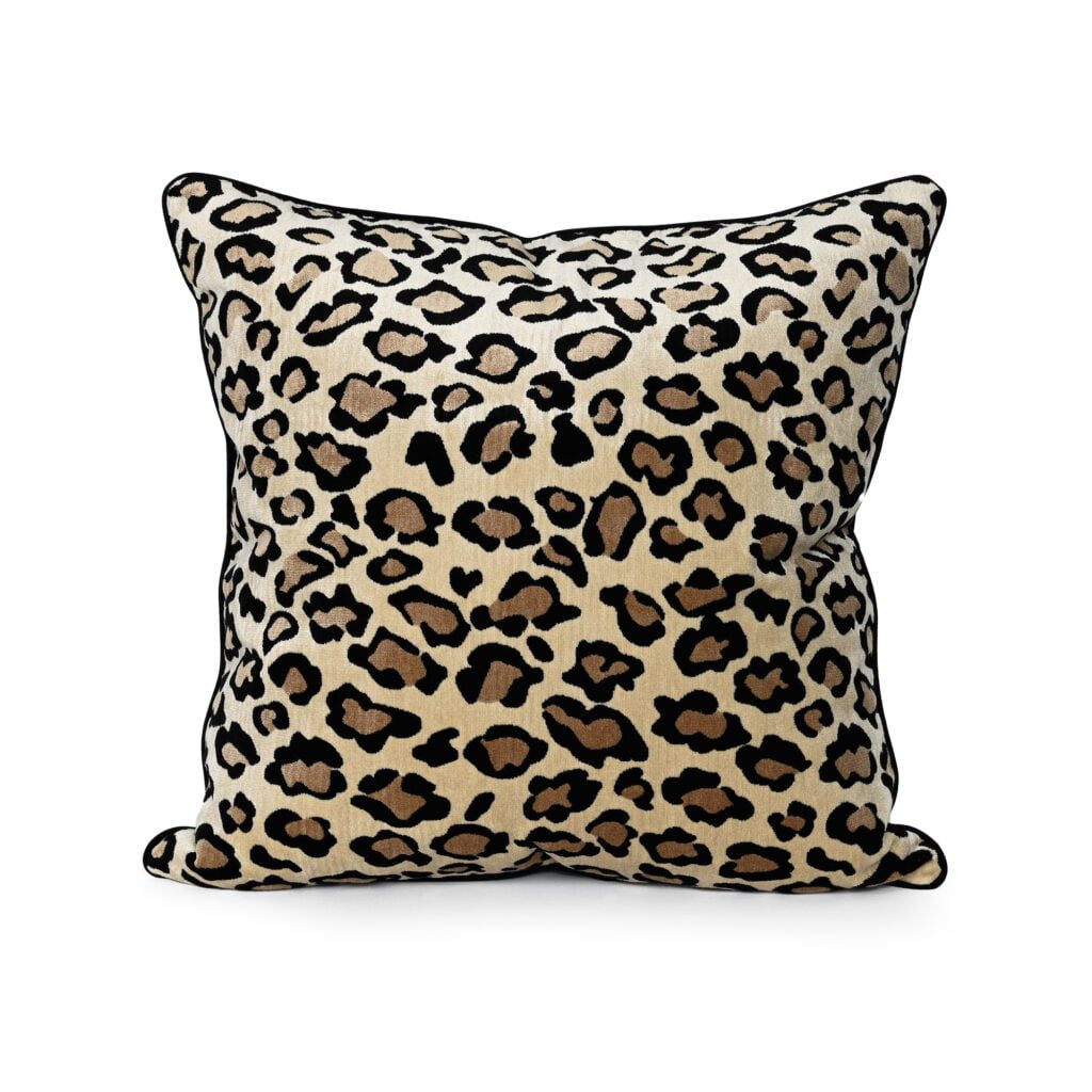 Leopard Print Cushion