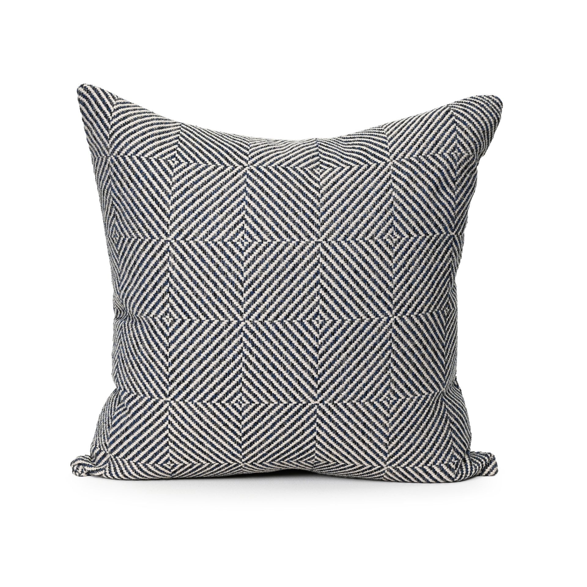 Grey pattern natural cushion