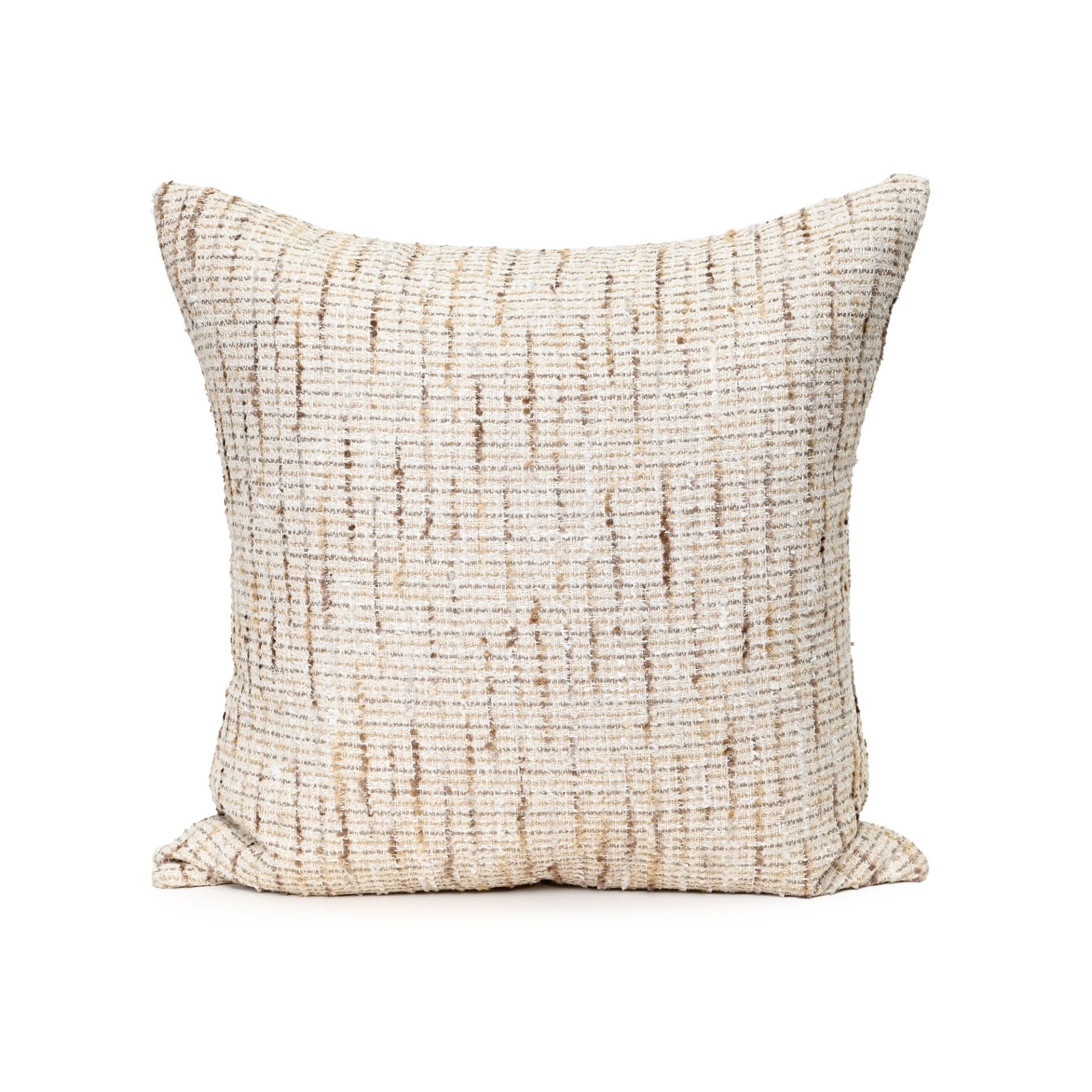 Beige Tweed cushion