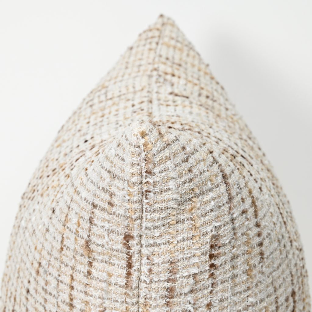 Beige Tweed cushion