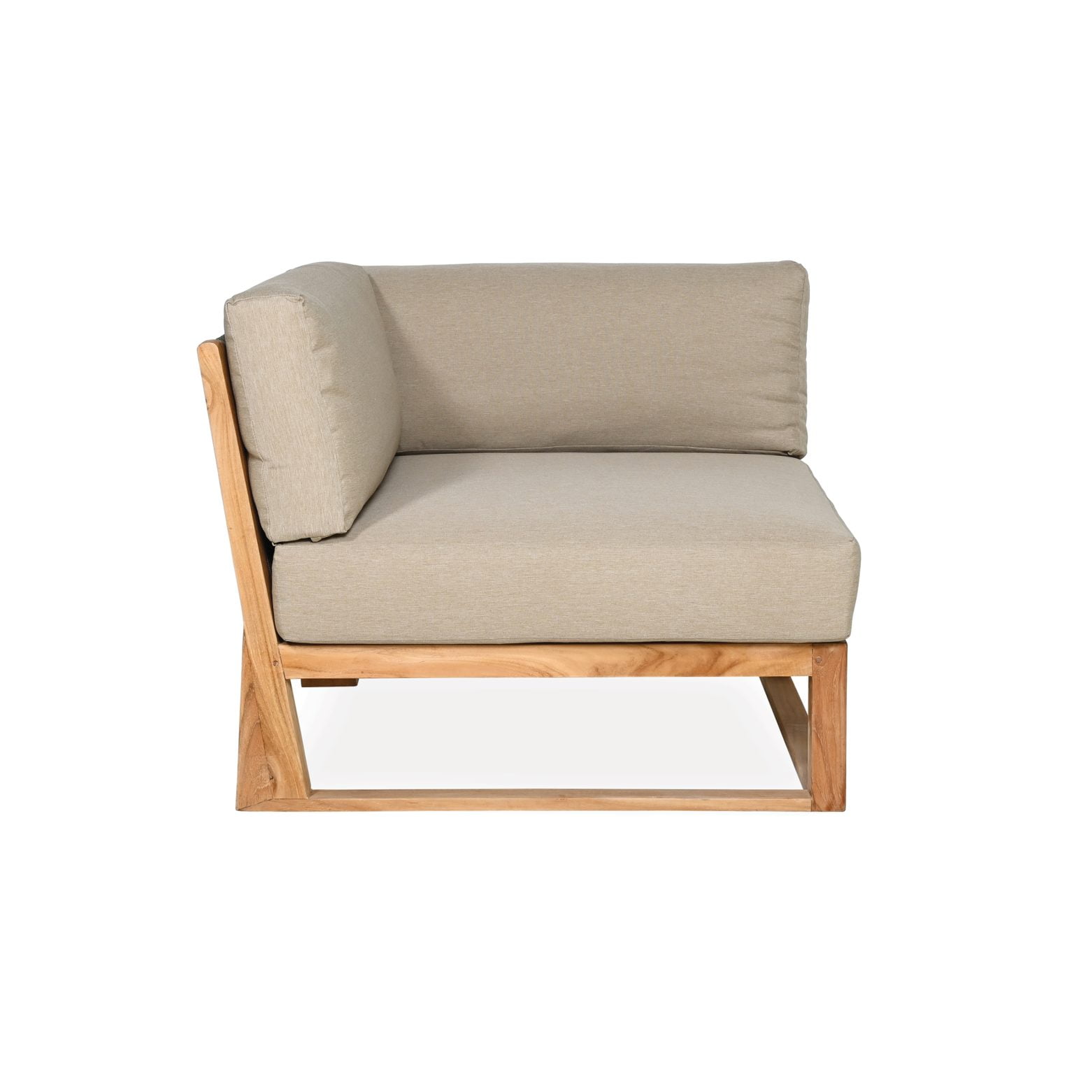 Wood outdoor modular lounge