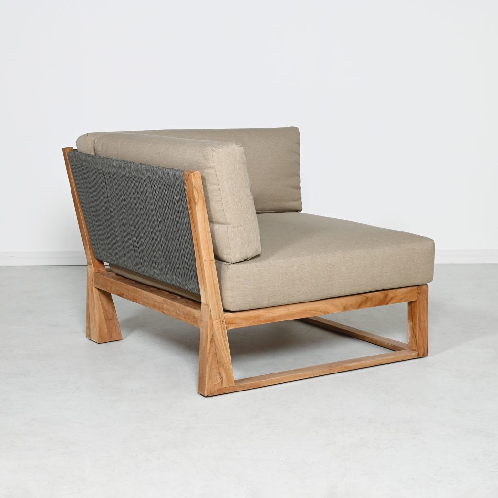 Wood outdoor modular lounge