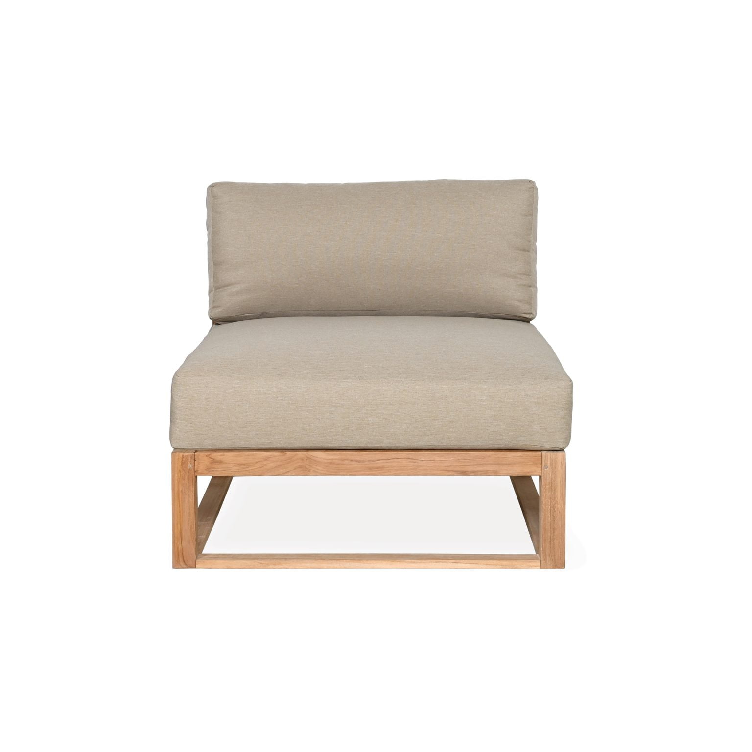 Wood outdoor modular lounge