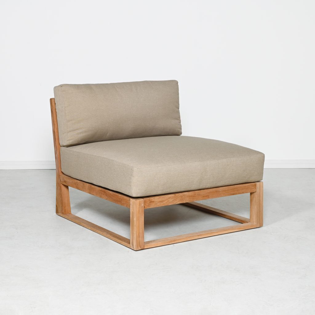 Wood outdoor modular lounge