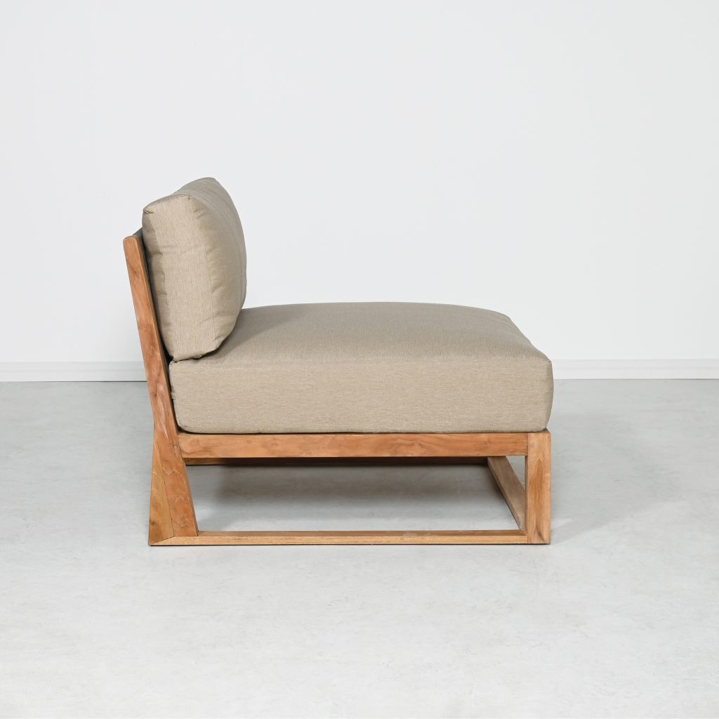 Wood outdoor modular lounge