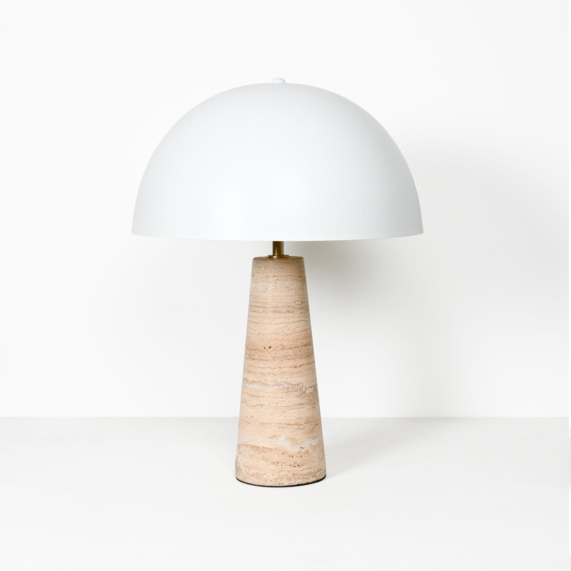 Stone table lamp