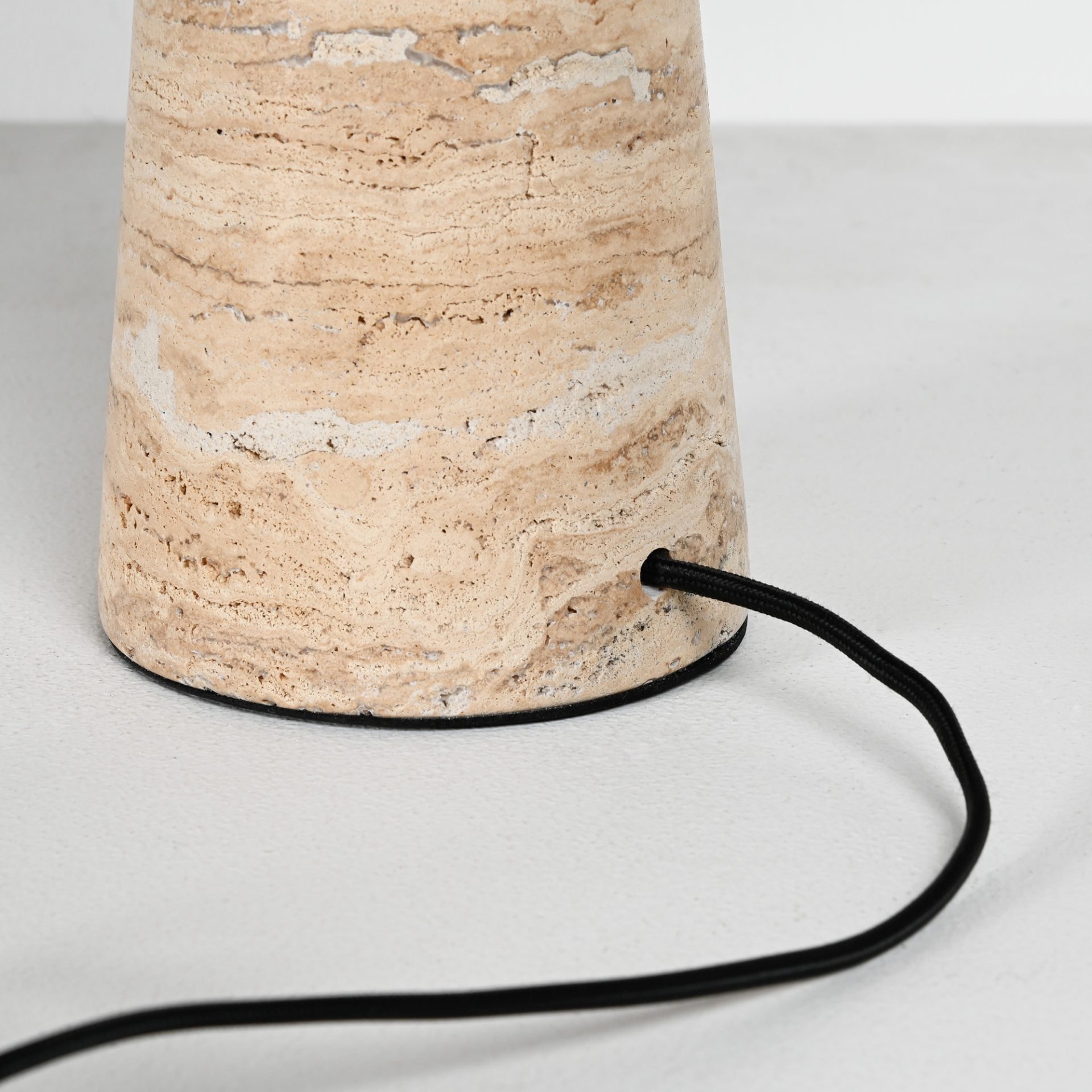 Stone table lamp