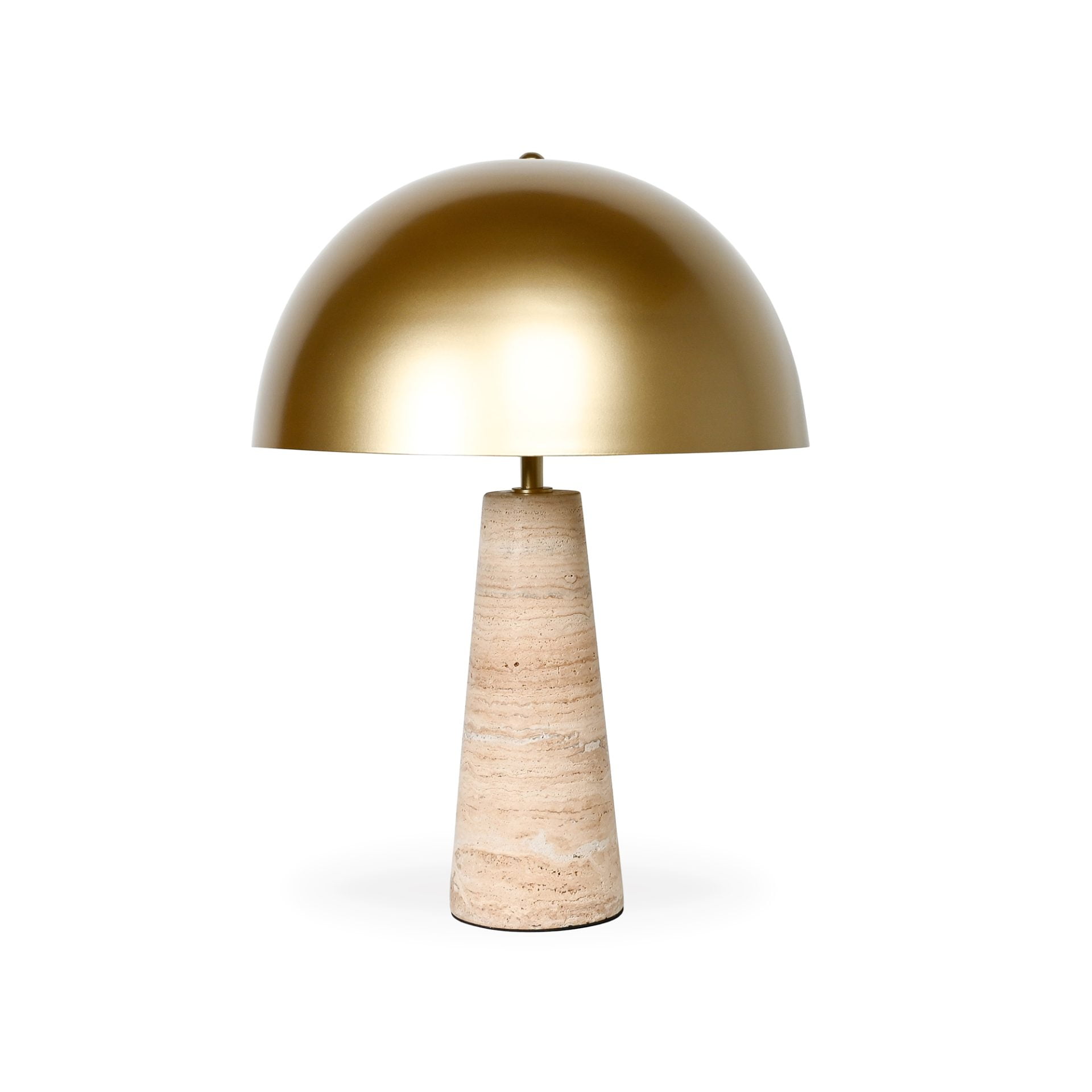 Stone table lamp