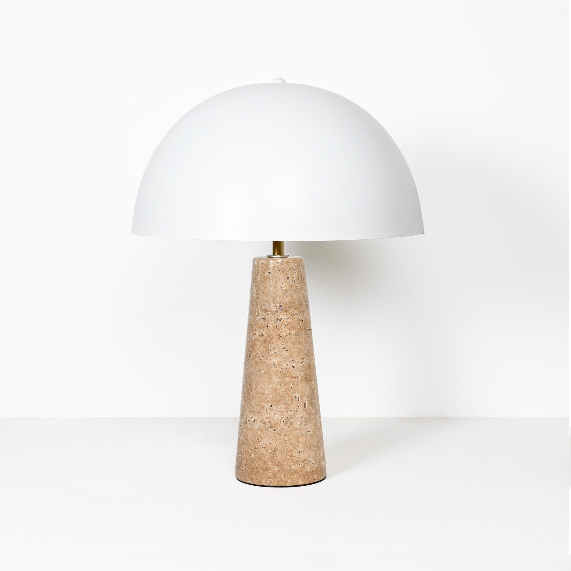 Stone table lamp