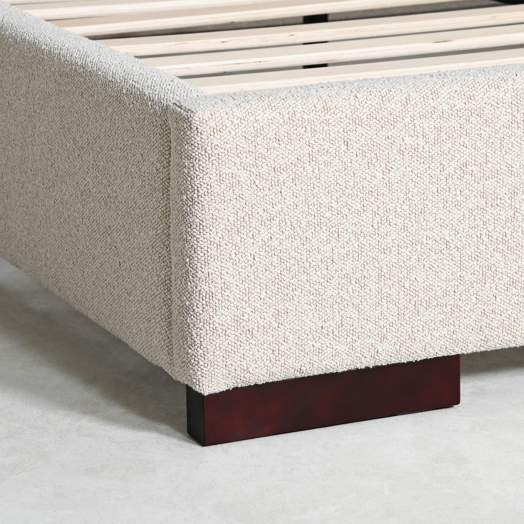 Oatmeal Beige Full King Bed