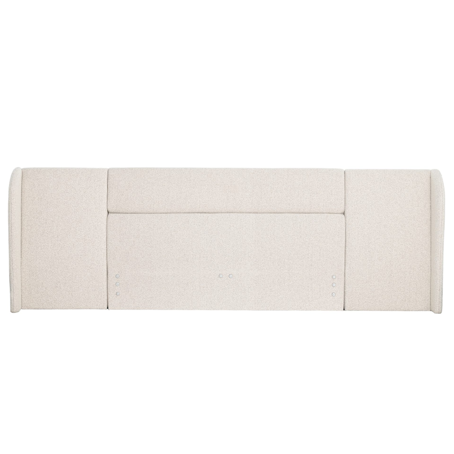 Oatmeal Beige Headboard