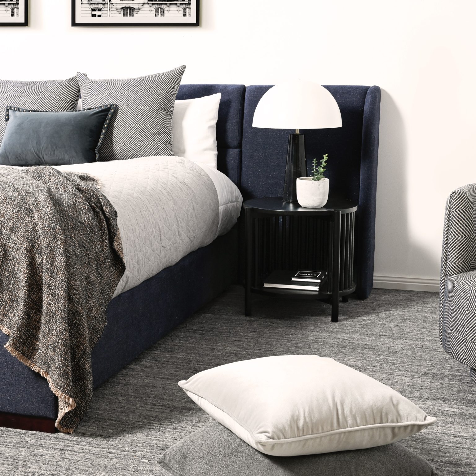Upholstered beds and bedheads