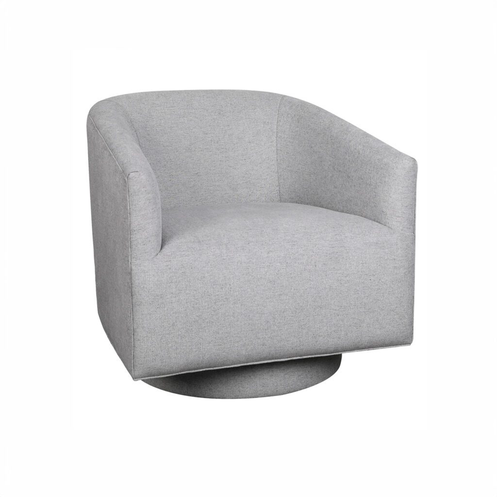 Grey Swivel Chair