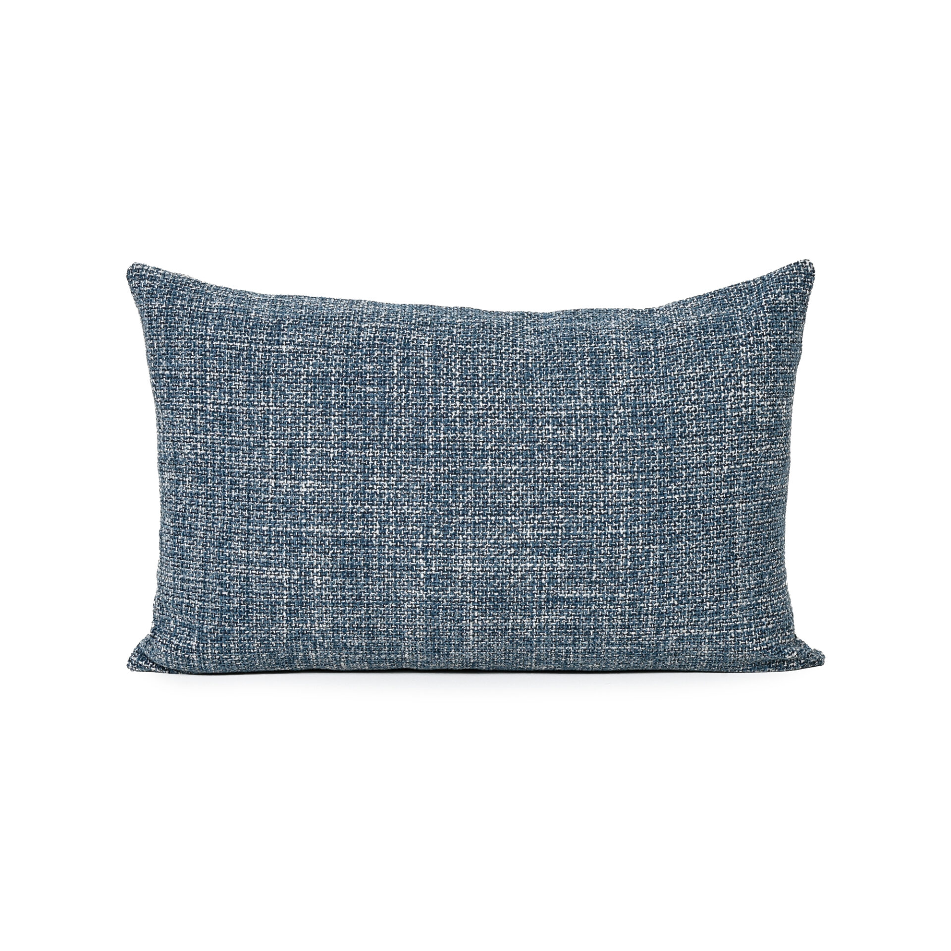 Ocean Texture Rectangular Blue Fabric Cushion