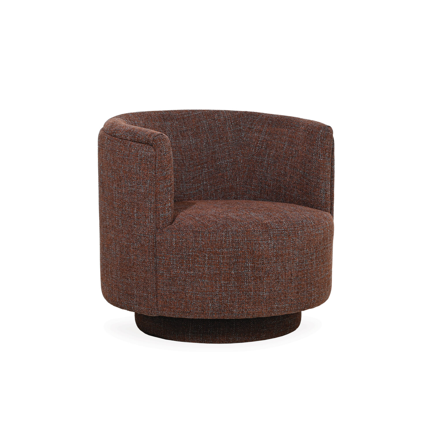 Mocha Caramel Swivel Chair